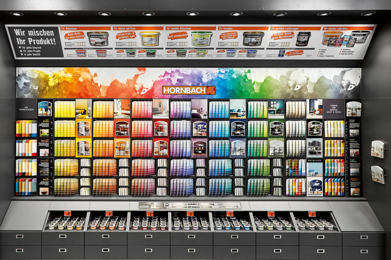 Farbmischservice | Services von HORNBACH