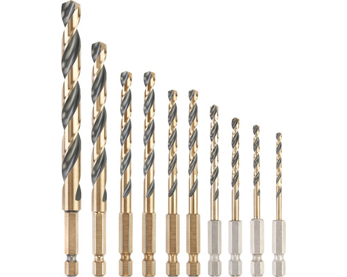 Universalbohrer Metallbohrer DeWalt DT20620-QZ, 10-tlg. | HORNBACH AT