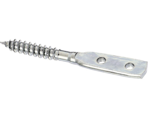 Flechtzaunhalter 80x12 mm Blattschrauben-Form galv. | HORNBACH AT